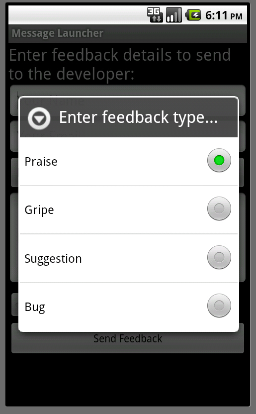 Security and Virtualization: Android Essentials: Creating Simple User Forms