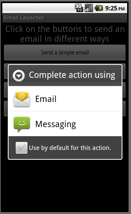 Quick Tip: Enabling Users to Send Email From Your Android Applications ...